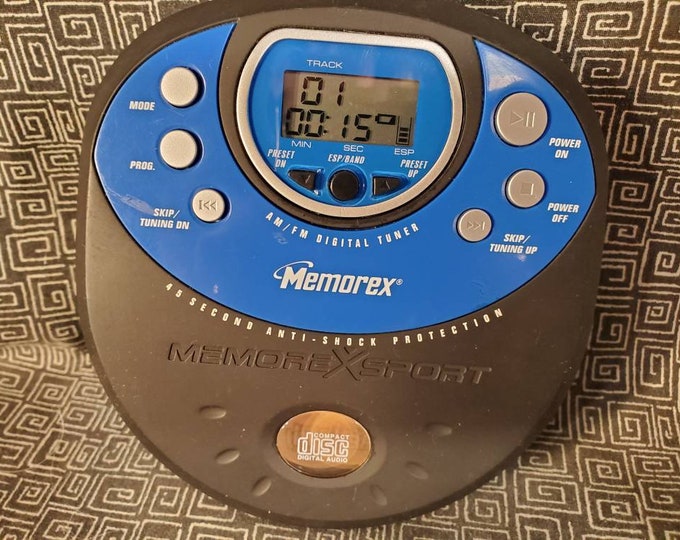 Memorex Sport Portable CD Player Tested - Clean Battery Compartment ...