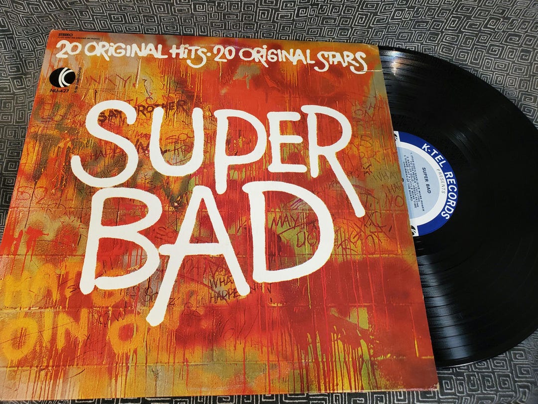 Super Bad Vinyl Record - 20 Artists- Play Tested LP Album - Vg+ ...