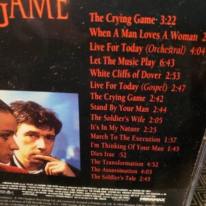 The Crying Game Movie Soundtrack CD 1992 Boy George LGBTQ - Etsy