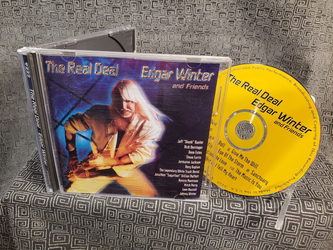 Edgar Winter CD - the Real Deal - Jeff Skunk Baxter - Rick Derringer ...