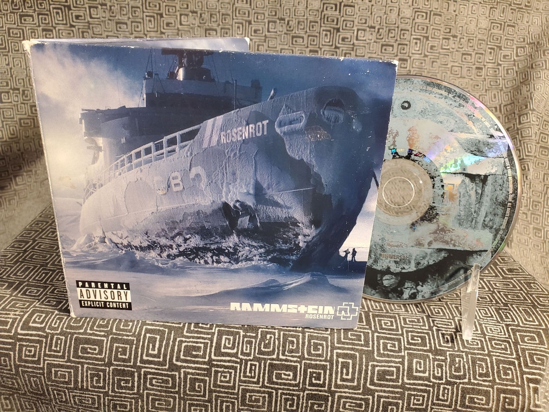 Rammstein CD Rosenrot Till Lindemann Benzin Mann Gegen Mann German ...