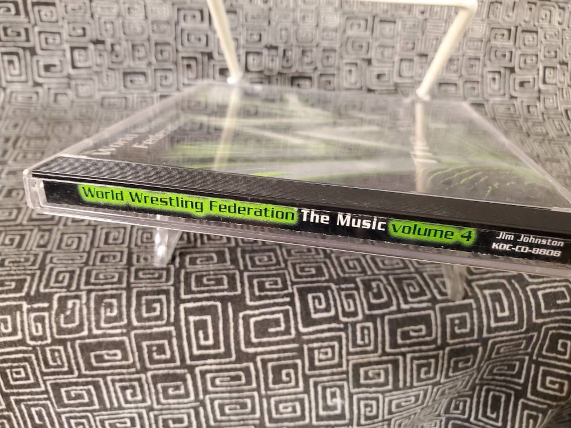 WWF Music CD Volume 4 the Music - Wrestling Entrance Music - Mankind ...