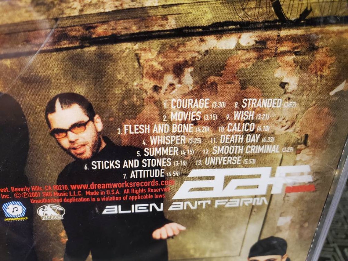 Alien Ant Farm CD Anthology AAF Smooth Criminal Cover by - Etsy