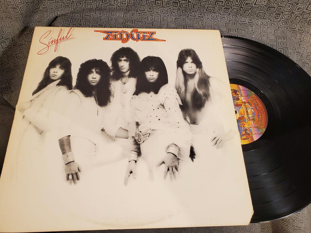 Angel Vinyl LP - Sinful- Play Tested Record - Classic 70s Heavy Metal ...