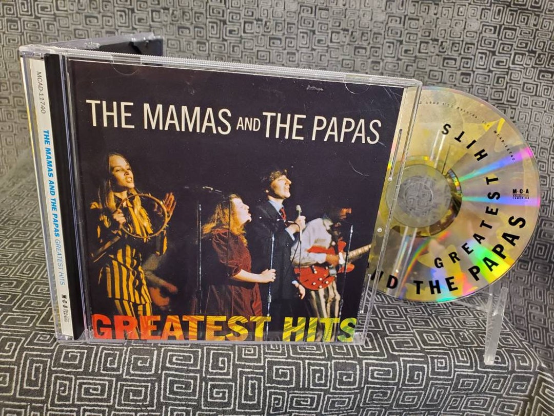 Mama and Papas CD Greatest Hits Mama Cass 60's Flower Power Hippie ...