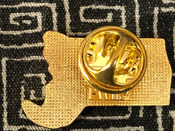 Massachusetts State Shaped Enamel Pin - Cape Cod - Bo… - Gem