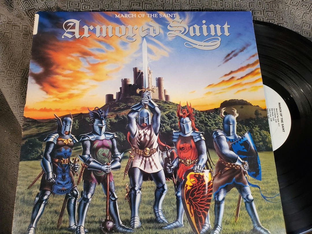 Armored Saint Vinyl Record -march of the Saint - Play Tested LP Album ...