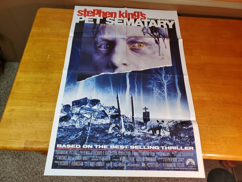 Pet Sematary 1989 Poster