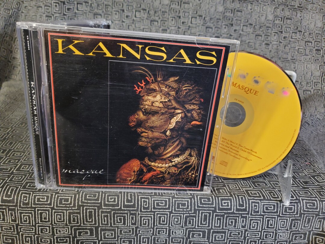 KANSAS Masque CD - Classic Prog Rock - Bonus Track - 2001 - Etsy