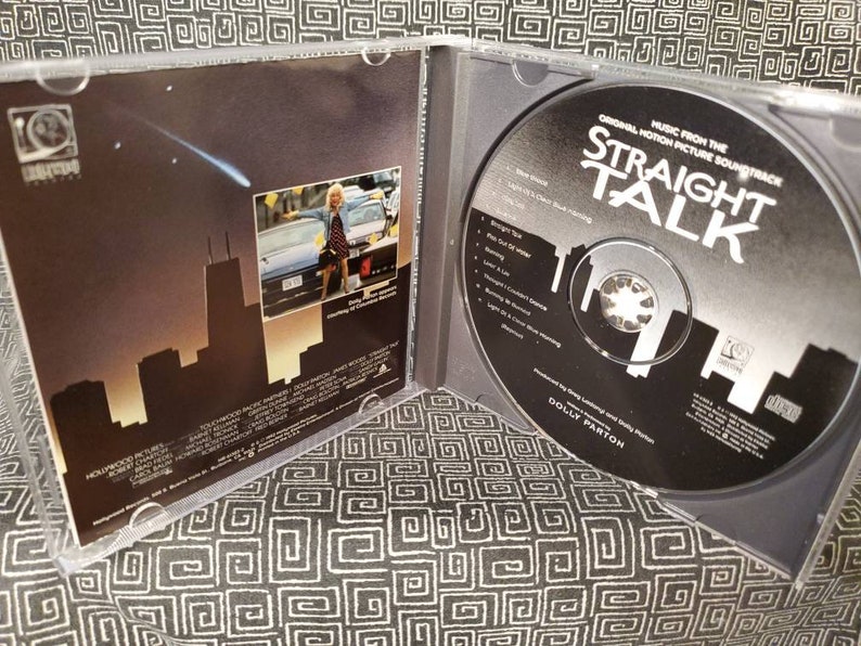 Dolly Parton Straight Talk Movie Soundtrack CD 1992 - Etsy
