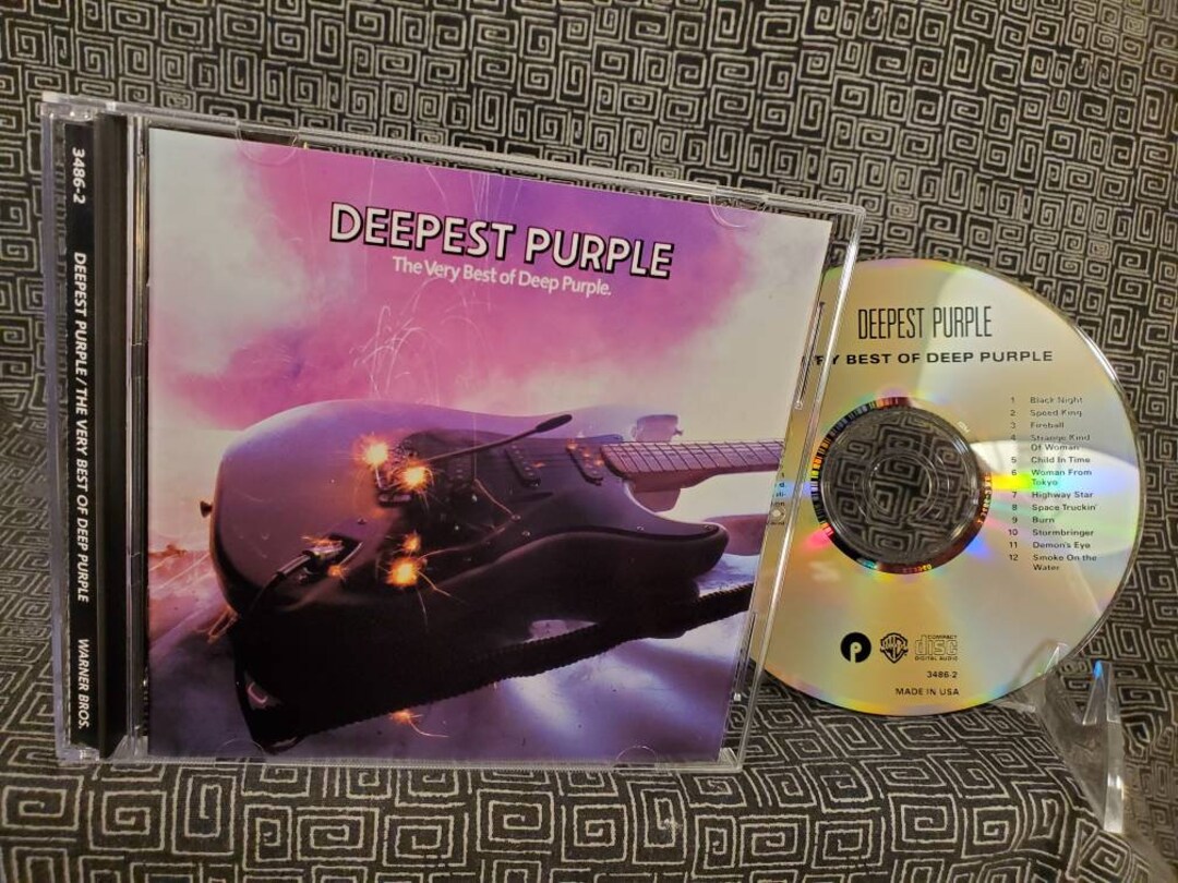 Deep Purple CD Greatest Hits Compact Disc - Deepest Purple - Fireball ...