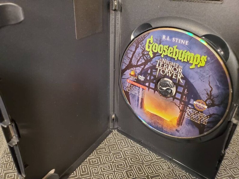 Goosebumps DVD Night in Terror Tower Childrens Horror - Etsy