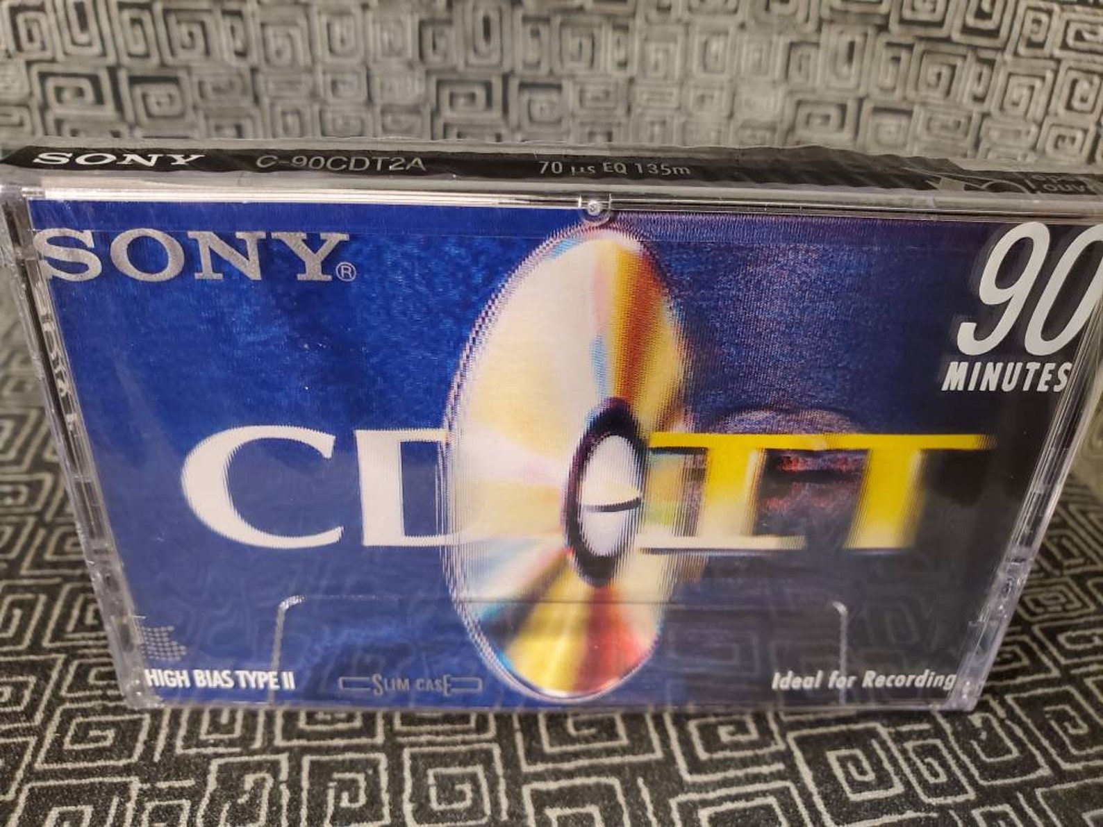 4 Sony Blank Cassette Tapes Sealed New CD IT 90 Minute - Etsy