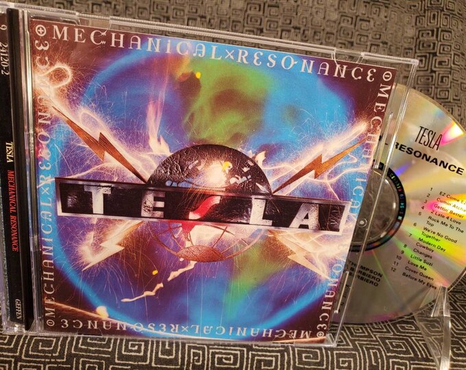 TESLA CD - Mechanical Resonance - Modern Day Cowboy - Little Suzi 1986 ...