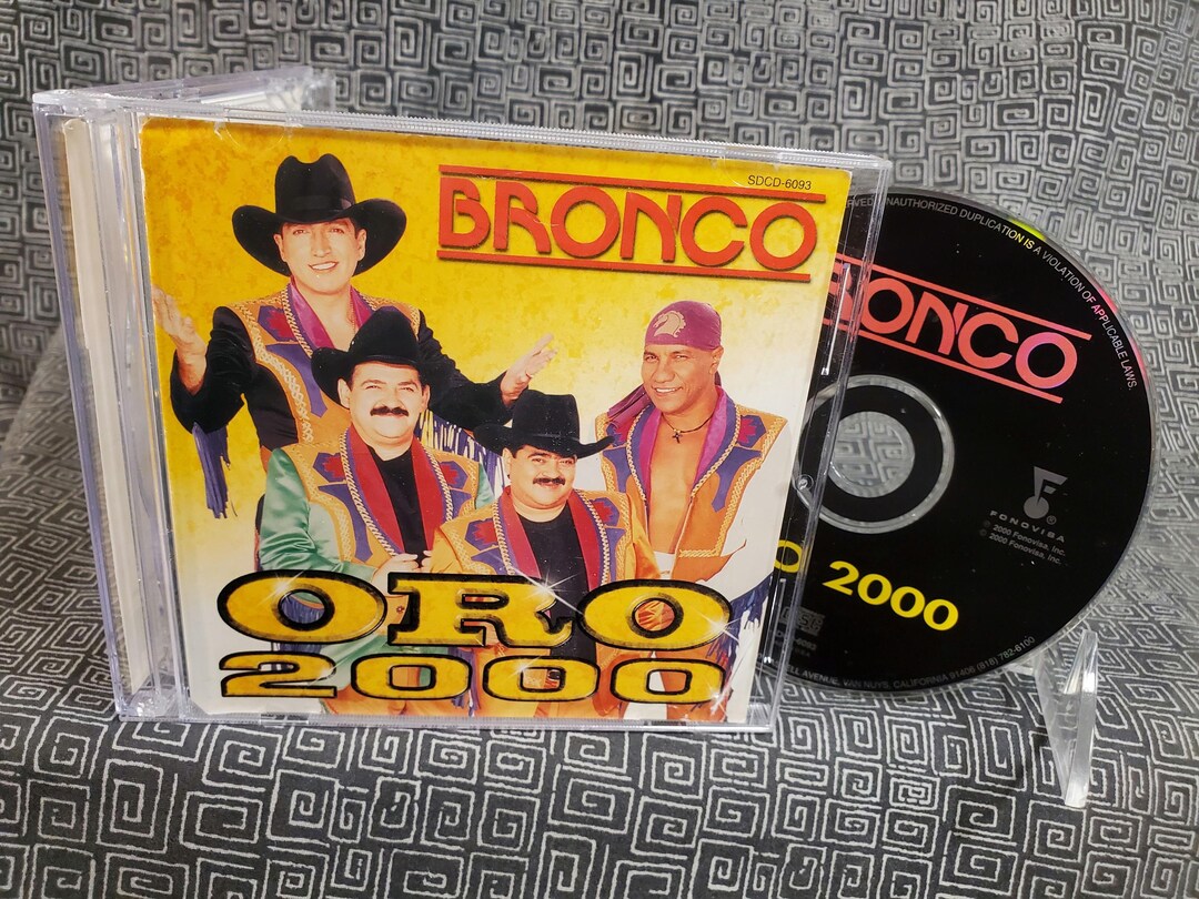 Bronco CD - Oro 2000 Ranchera Music Norteno Songs - Latin Music Group ...