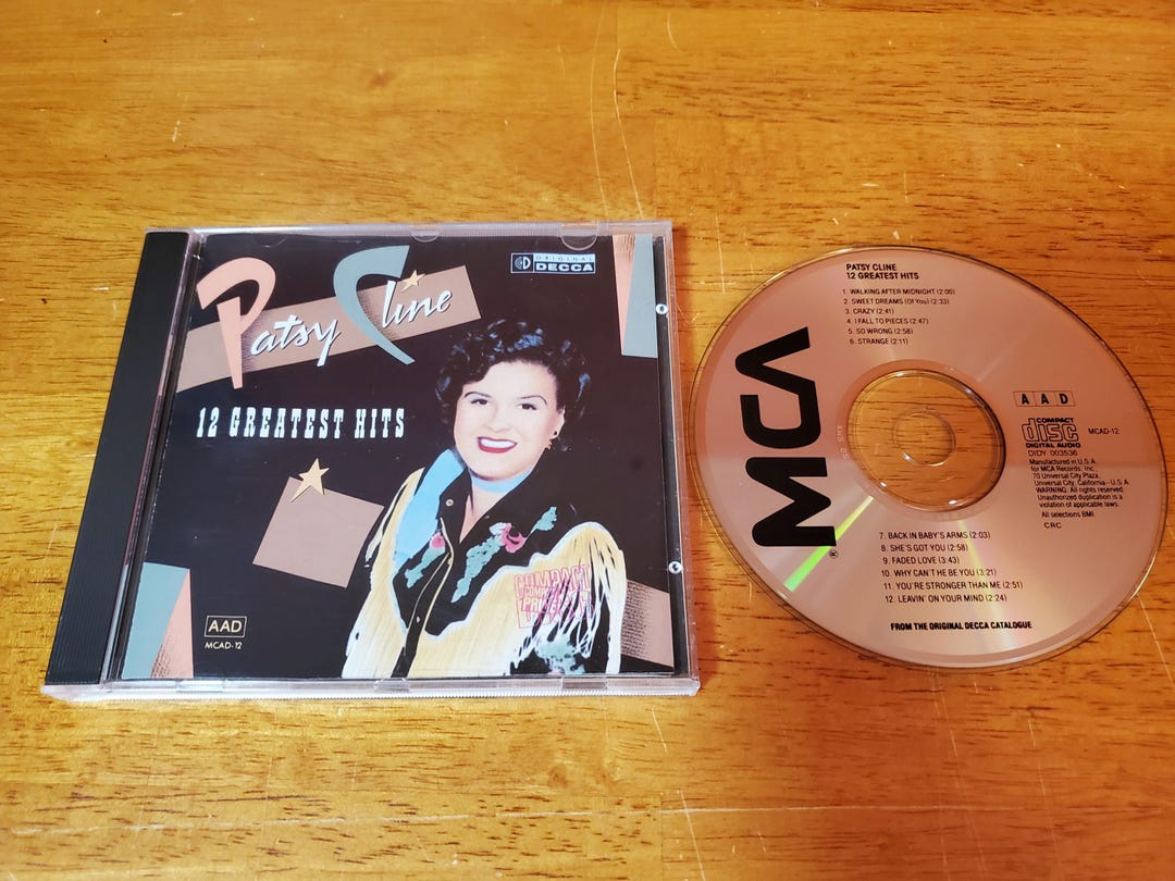 Patsy Cline CD - Greatest Hits - Crazy - I Fall to Pieces - Country ...