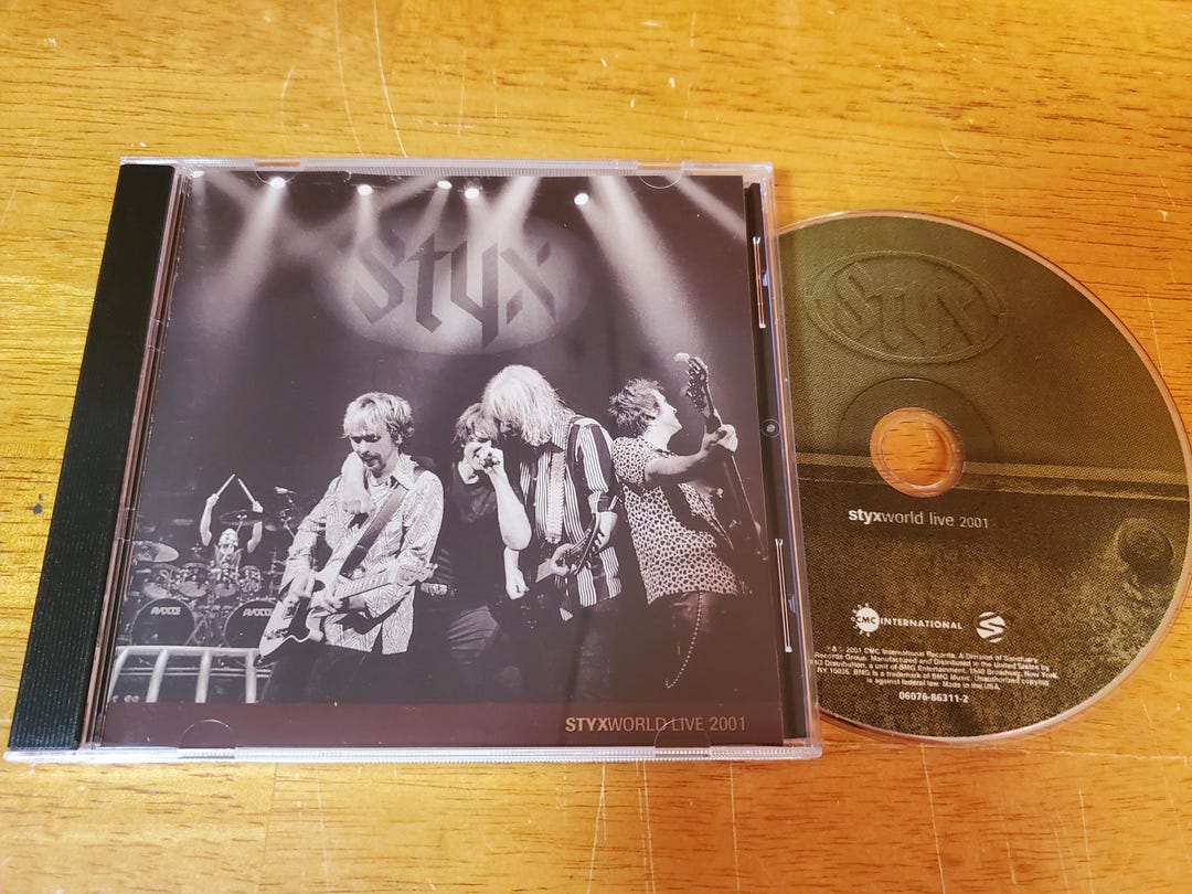 STYX Live CD Come Sail Away - Miss America - Crystal Ball - Lorelei - 2001 - Etsy