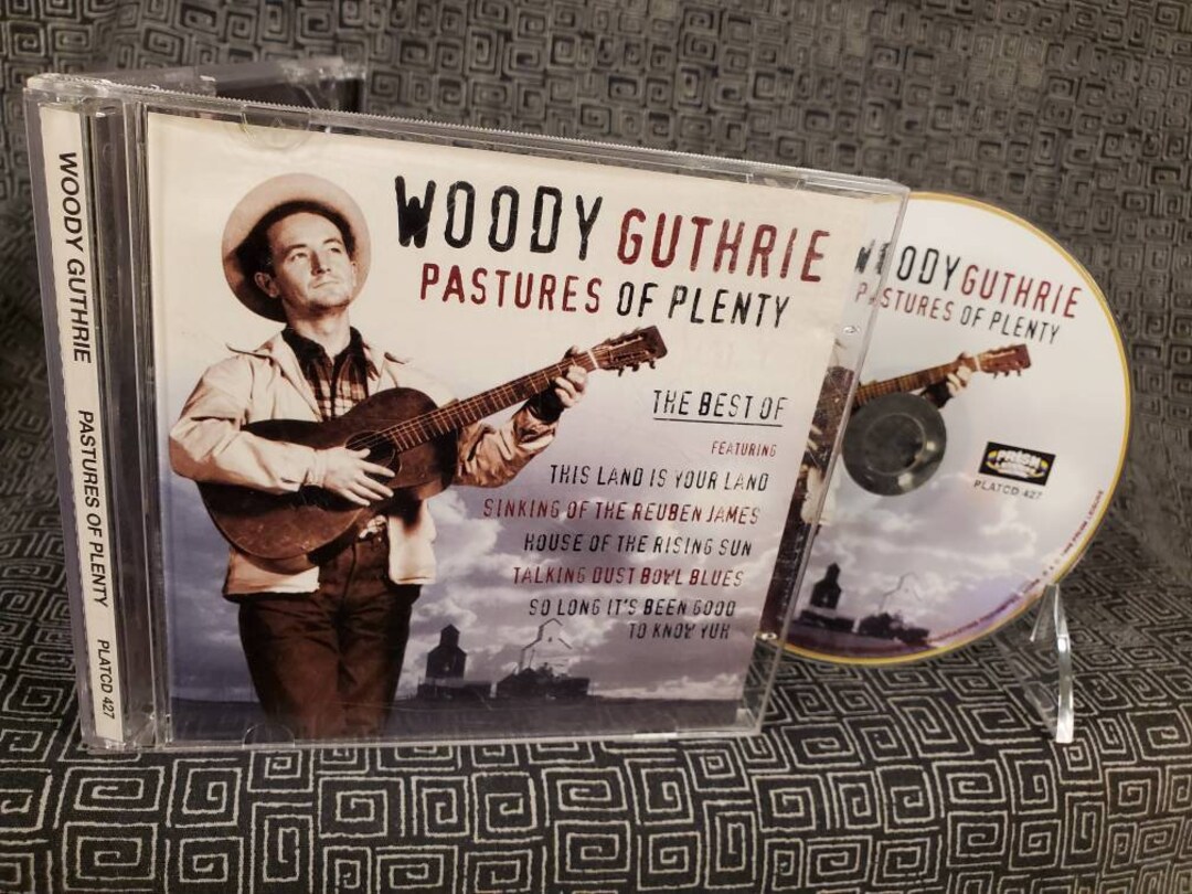 Woody Guthrie Best of Greatest Hits CD 26 Folk Americana Songs Tom Joad ...