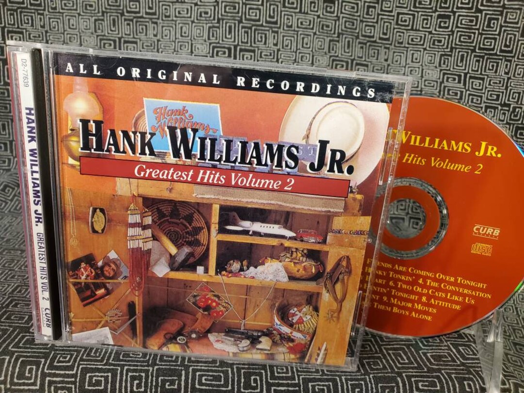 Hank Williams Jr CD Greatest Hits Volume 2 Bocephus - the Ultimate ...