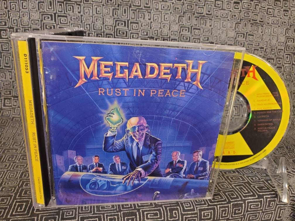 Megadeth Rust In Peace Lineup
