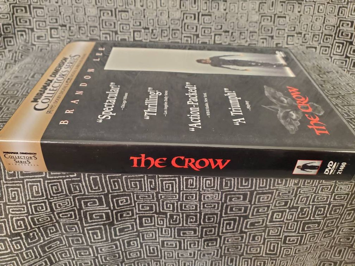 The Crow DVD Collector Set Brandon Lee 2 Disc Set | Etsy
