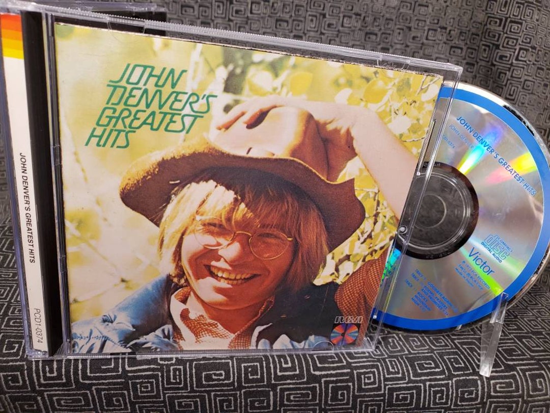 John Denver Greatest Hits CD Rocky Mountain High Colorado - Etsy