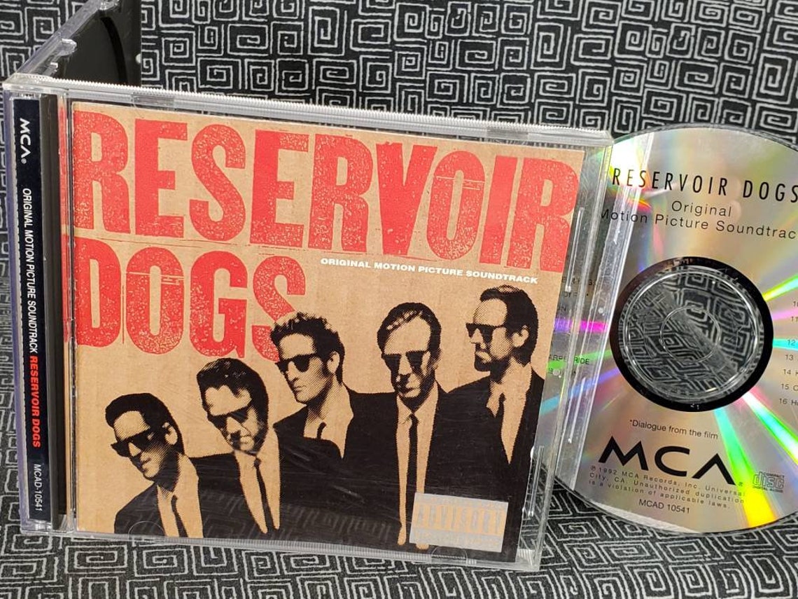Reservoir Dogs Movie Soundtrack CD Quentin Tarantino | Etsy