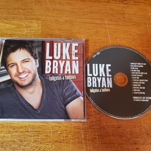 Luke Bryan CD Tailgates and Tanlines - Male Country Music - Etsy