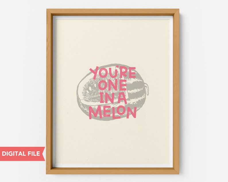 PRINTABLE Funny Kitchen Puns Wall Art, Fruits and Vegetable, Farmhouse ...