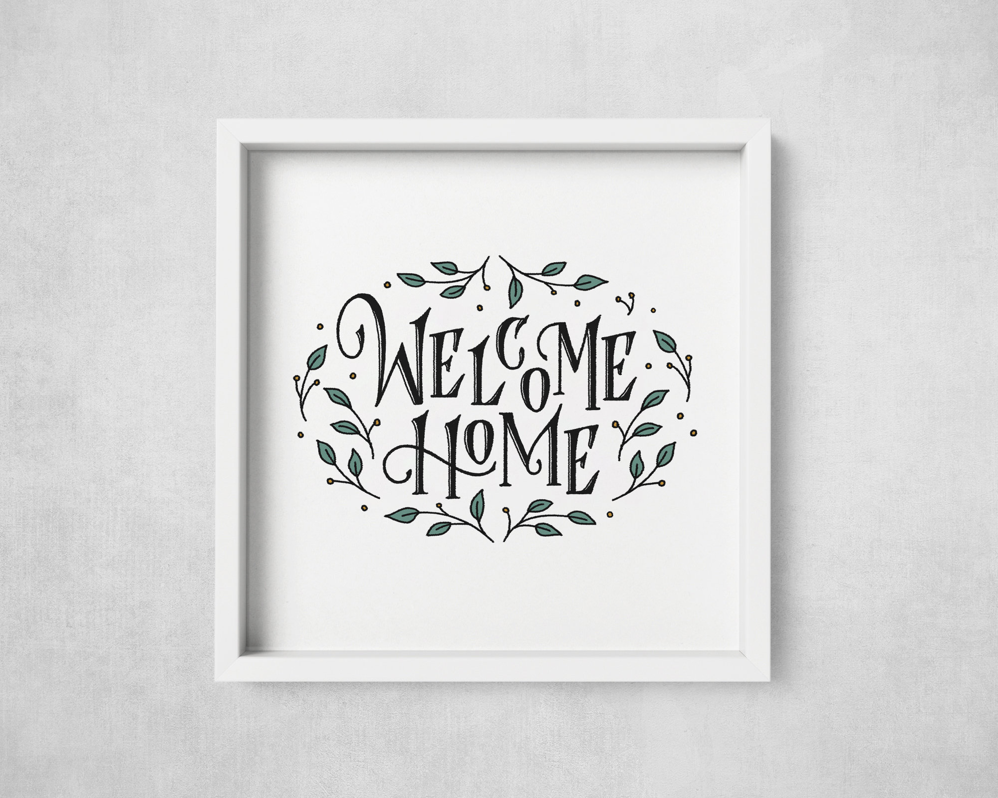 Letrero de bienvenida a casa IMPRIMIBLE decoración del - Etsy España