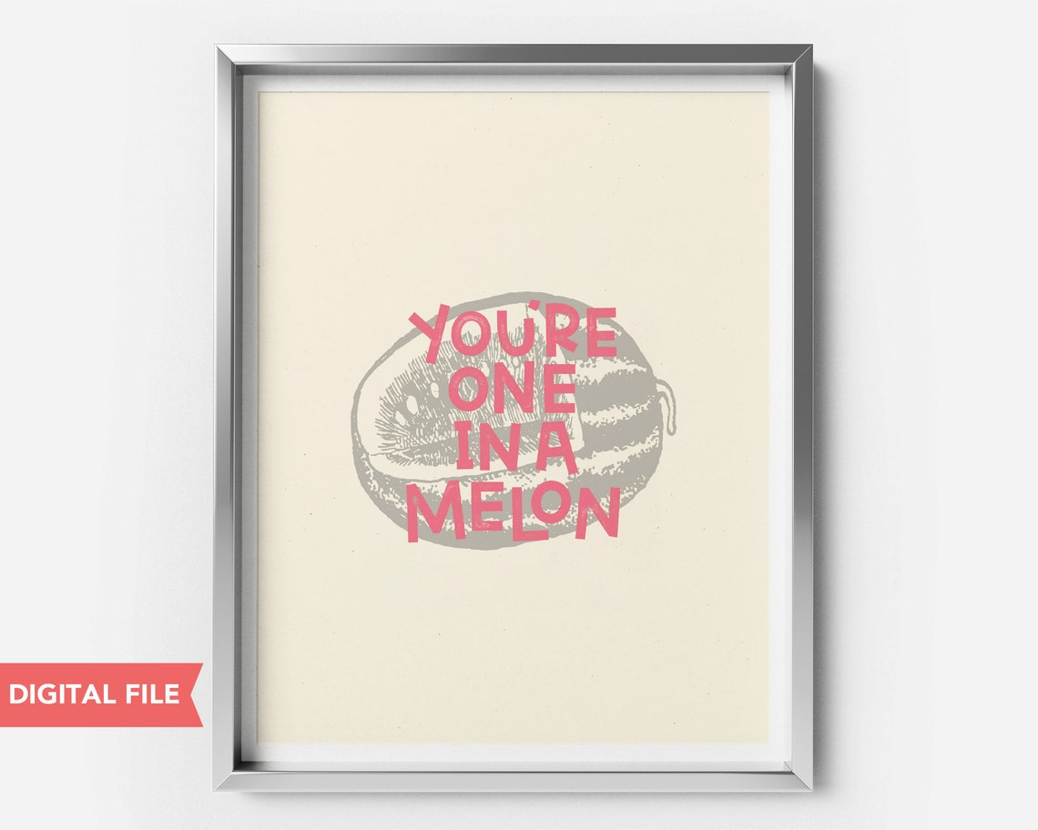 PRINTABLE Funny Kitchen Puns Wall Art, Fruits and Vegetable, Farmhouse ...