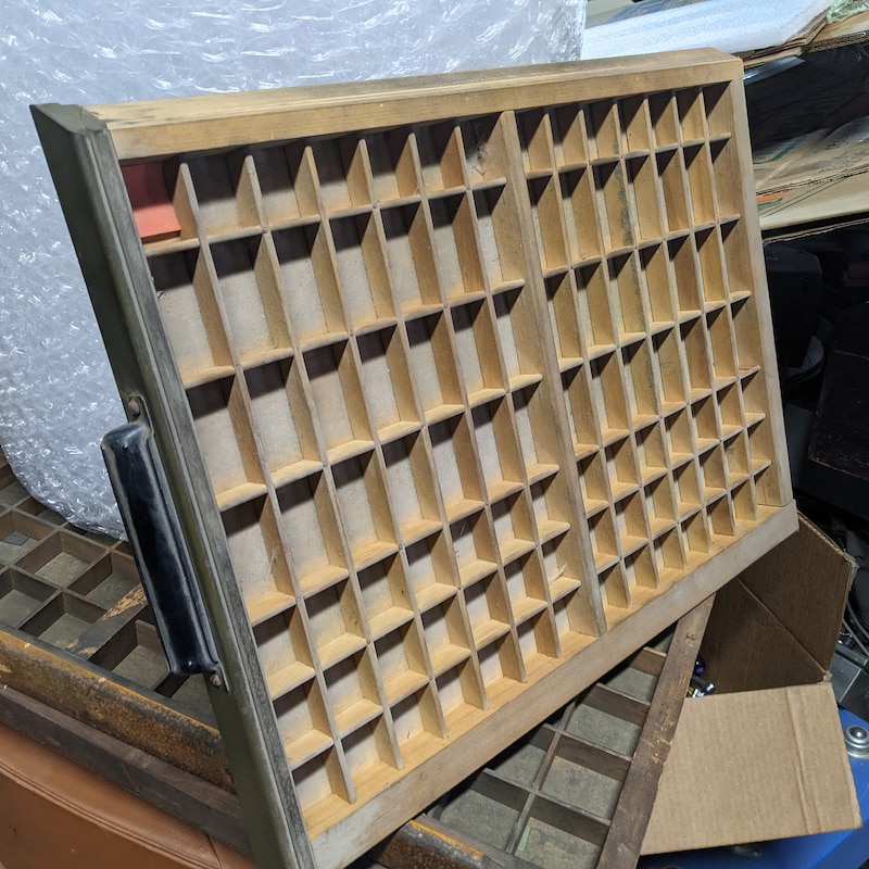 Typeset Drawer - Etsy