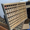 Hamilton Type Case Printers 24 Drawer Cabinet Open Drawer for Wood Type ...