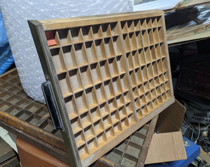 Small Letterpress Typeset Drawer Ludlow Style VERY CLEAN - Etsy