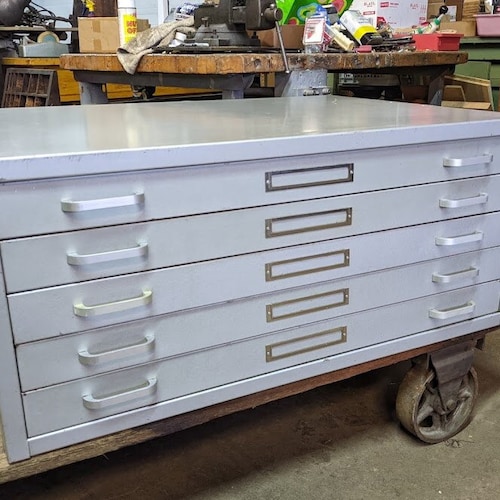 Mayline Stacor Cole Safco Flat File Cabinet 5 Drawers for - Etsy
