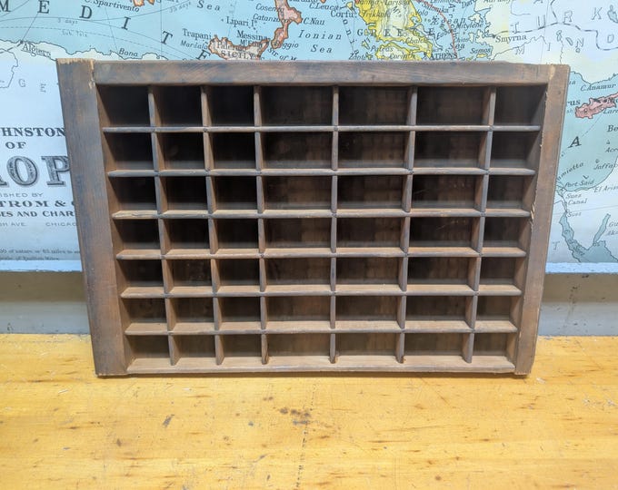 Hamilton Letterpress Custom Size (1/3) Case Job Type Printers Drawer - Etsy