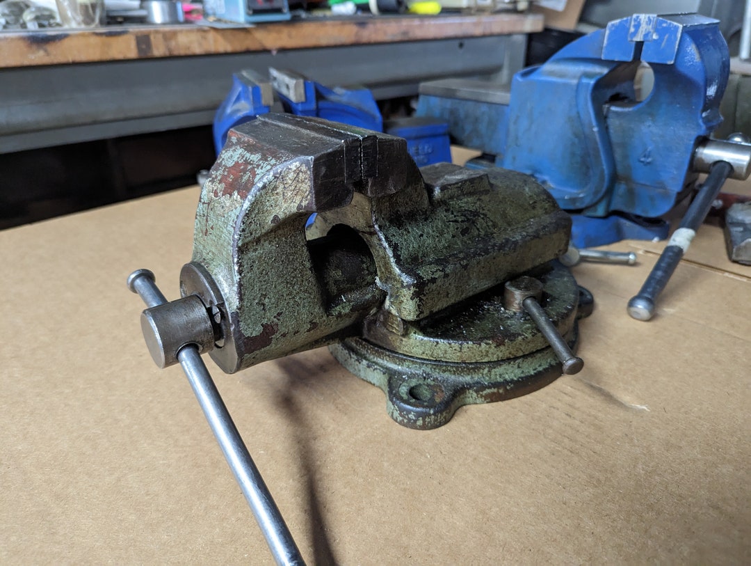 Rare Vintage FPU 4 Swivel Bench Vise Polish Bison-biel - Etsy