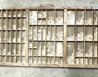 Hamilton Letterpress California Job Type Case Printers Drawer - Etsy