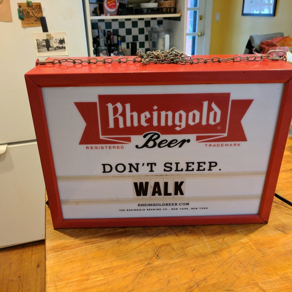 Rheingold Beer Sign - Etsy