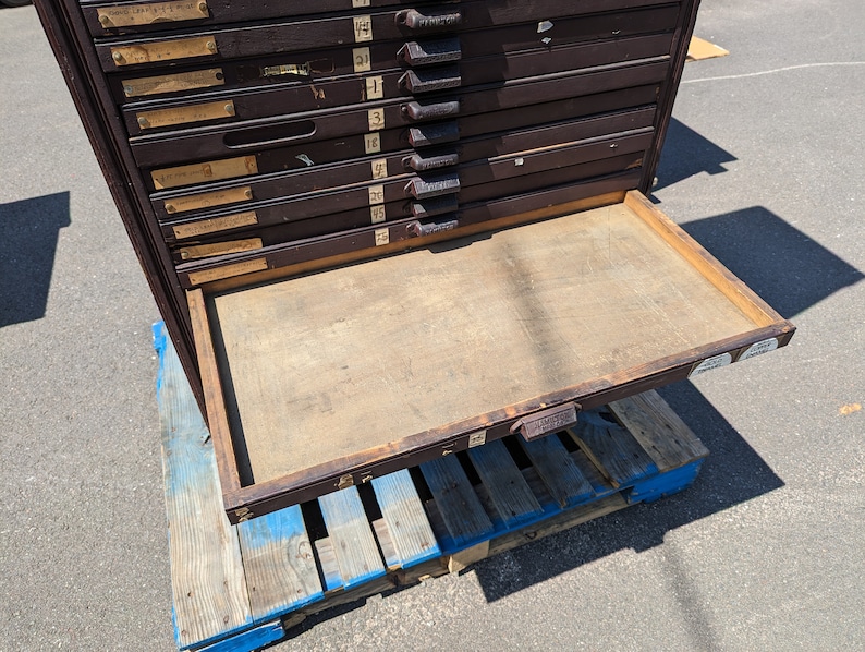 Hamilton Printers Wooden Type Case Cabinet 48 Drawer - Etsy