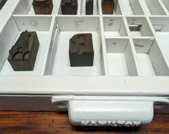 Letterpress Type Case Printers Drawer 325 - Etsy