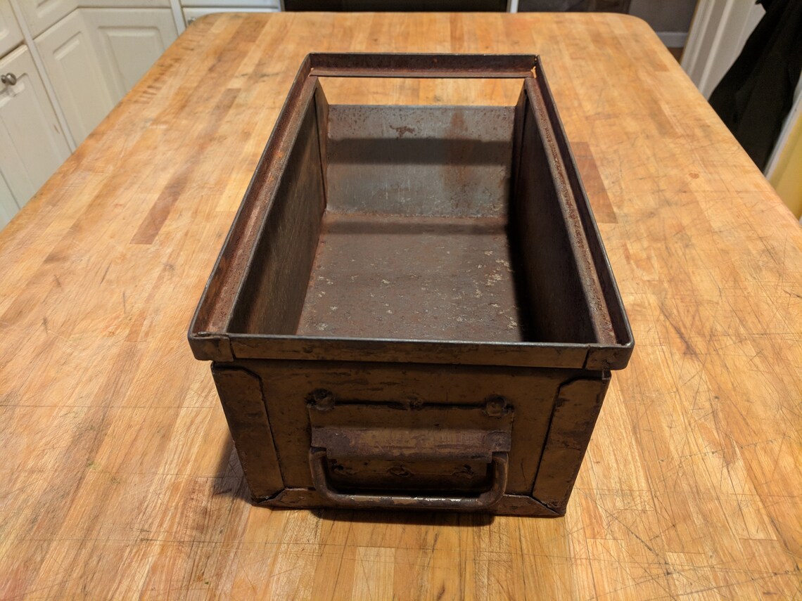 Steel Storage Parts Bin Planter Stackbin Hopper Box | Etsy