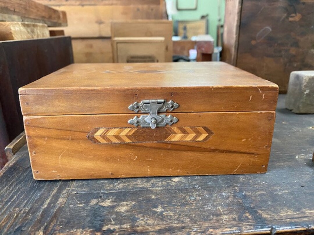 Handmade Marquetry Box - Etsy