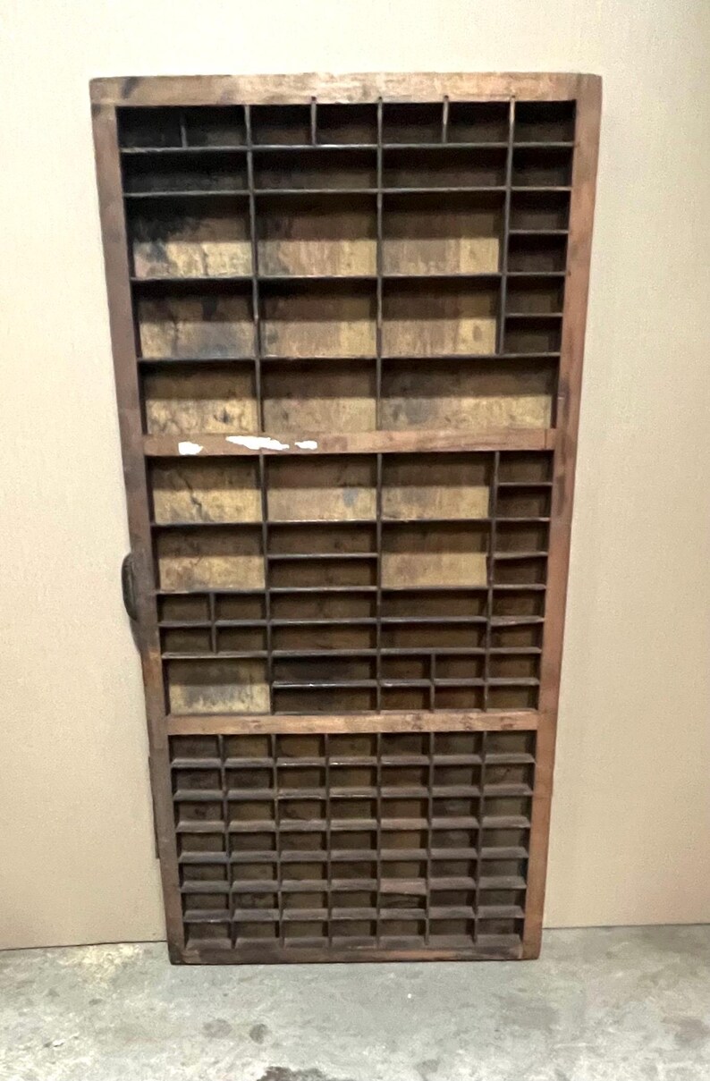Hamilton Letterpress California Job Type Case Printers Drawer - Etsy