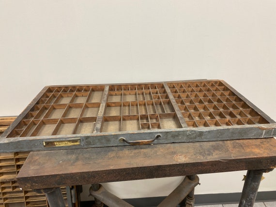 Letterpress Type Case Printers Drawer 320 - Etsy