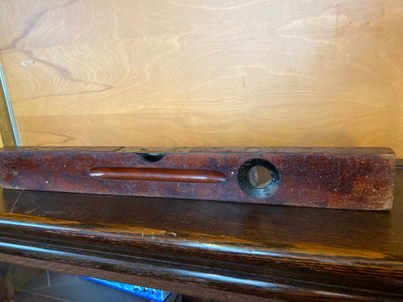 Stanley Rule & Level Co. Antique Wooden Level 24 1H | Etsy