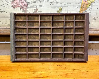 Hamilton Letterpress Custom Size (1/3) Case Job Type Printers Drawer - Etsy