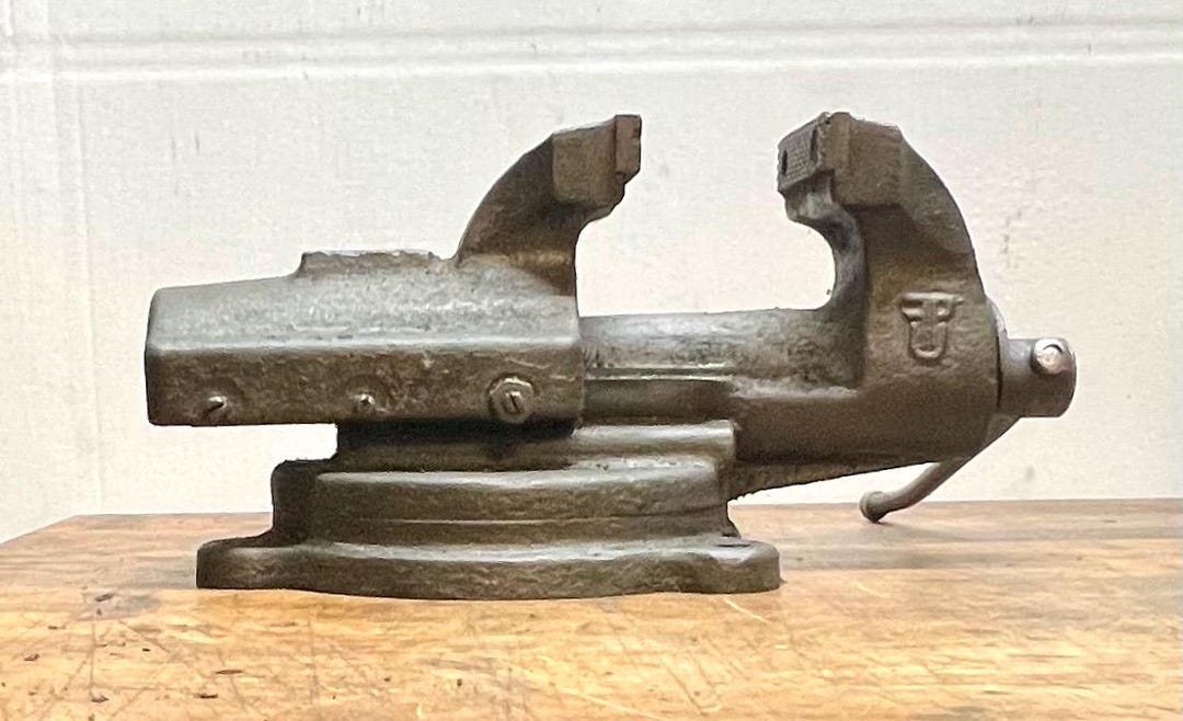 Unique Vintage 3 1/8” FPU Bench Vice - Etsy