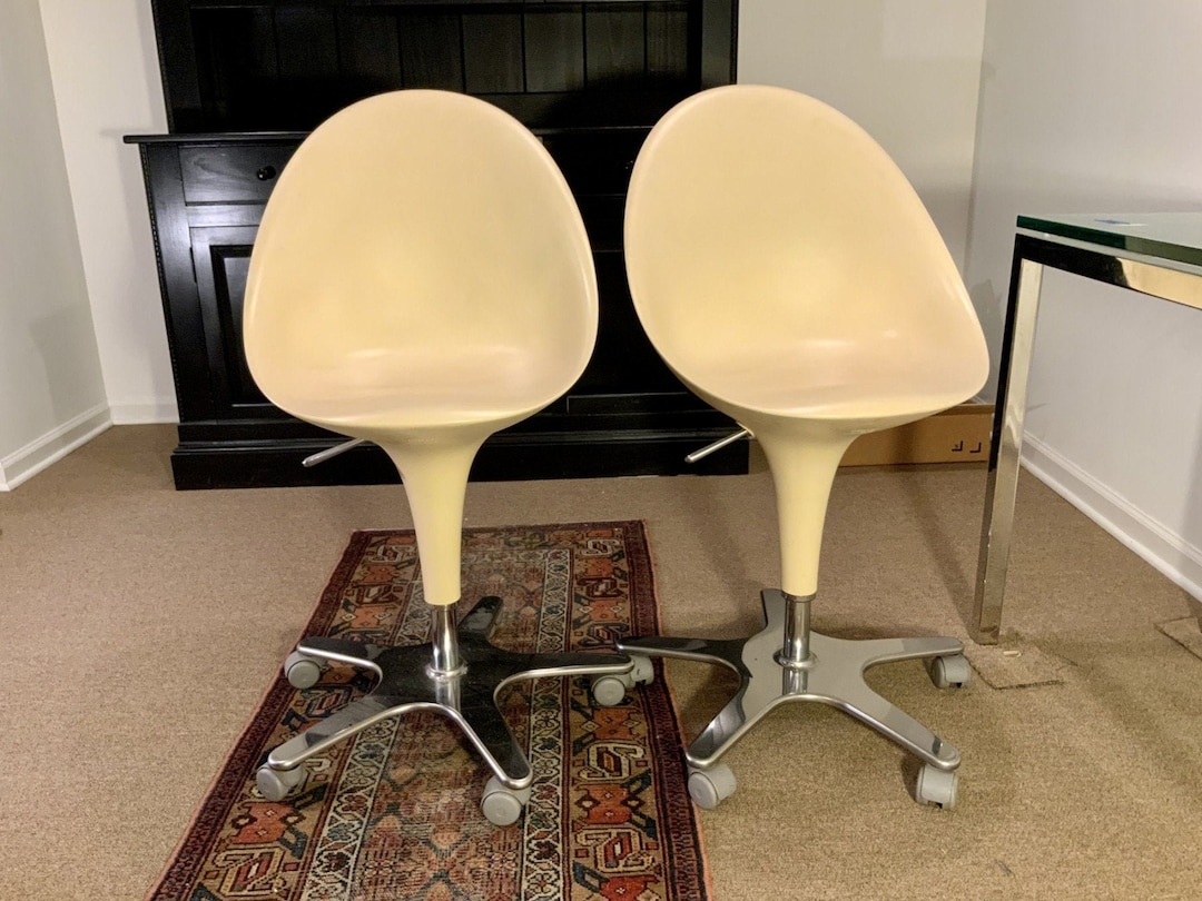 Genuine Bombo Office Chairs Pair of Two by Stefano Giovannoni - Etsy