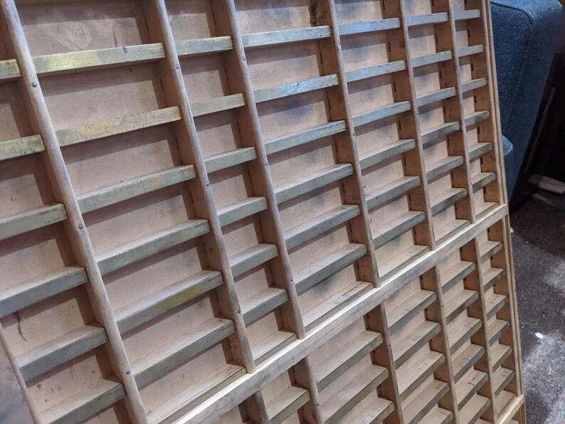 Large Letterpress Typeset Drawer Ludlow Style VERY CLEAN - Etsy